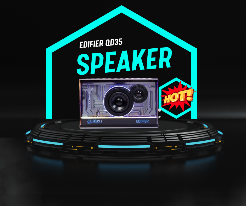 Loa Bluetooth EDIFIER QD35 - Màu Trắng | MaytinhKimLong.com