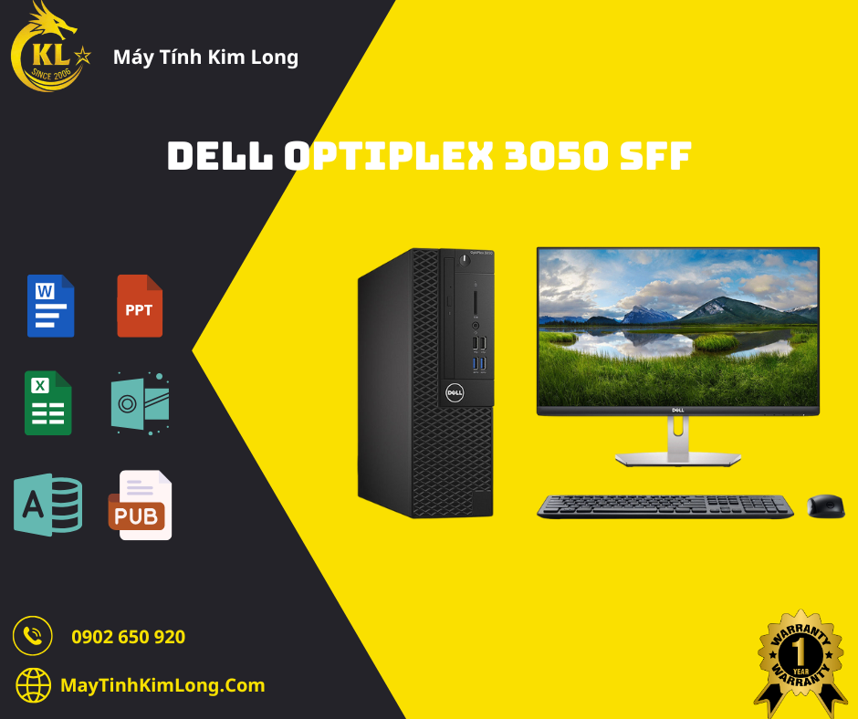 Dell Optiplex 3050 SFF/I7-7700T/Ram 8GB/SSD 120GB | MaytinhKimLong.com